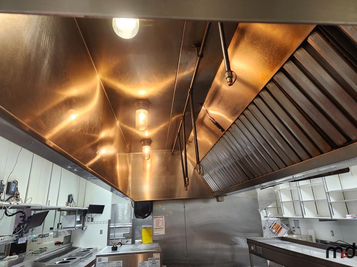 Halton Exhaust System w/ Fire Suppression (48''x114''x50'')