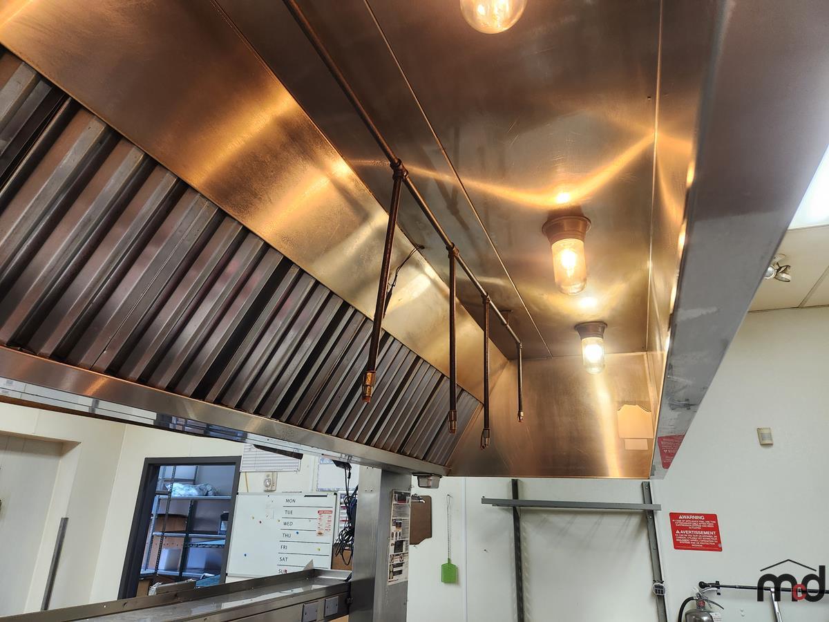 Halton Exhaust System w/ Fire Suppression (48''x114''x50'')