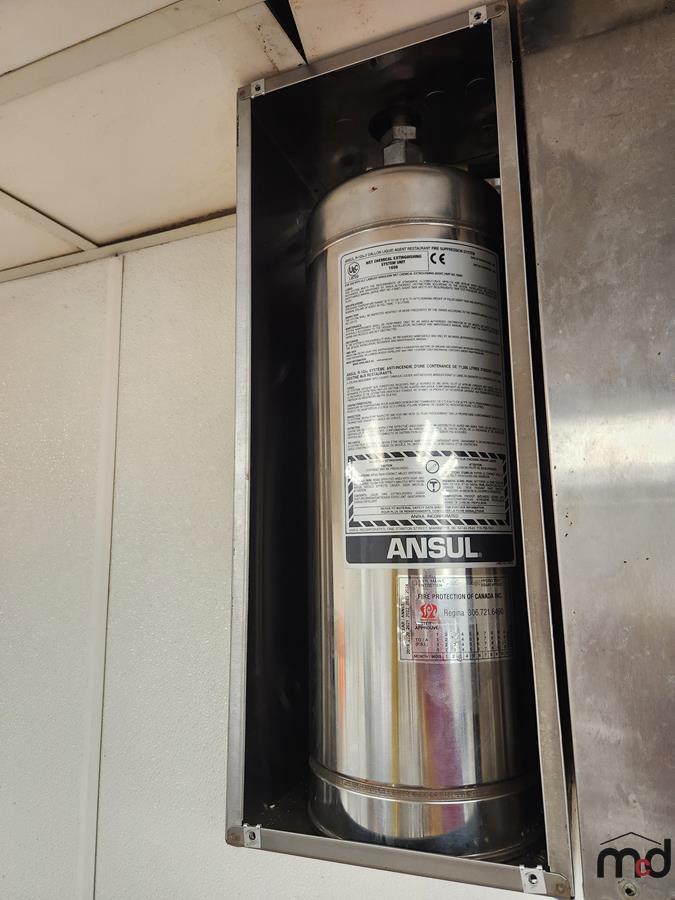 Halton Exhaust System w/ Fire Suppression (48''x114''x50'')