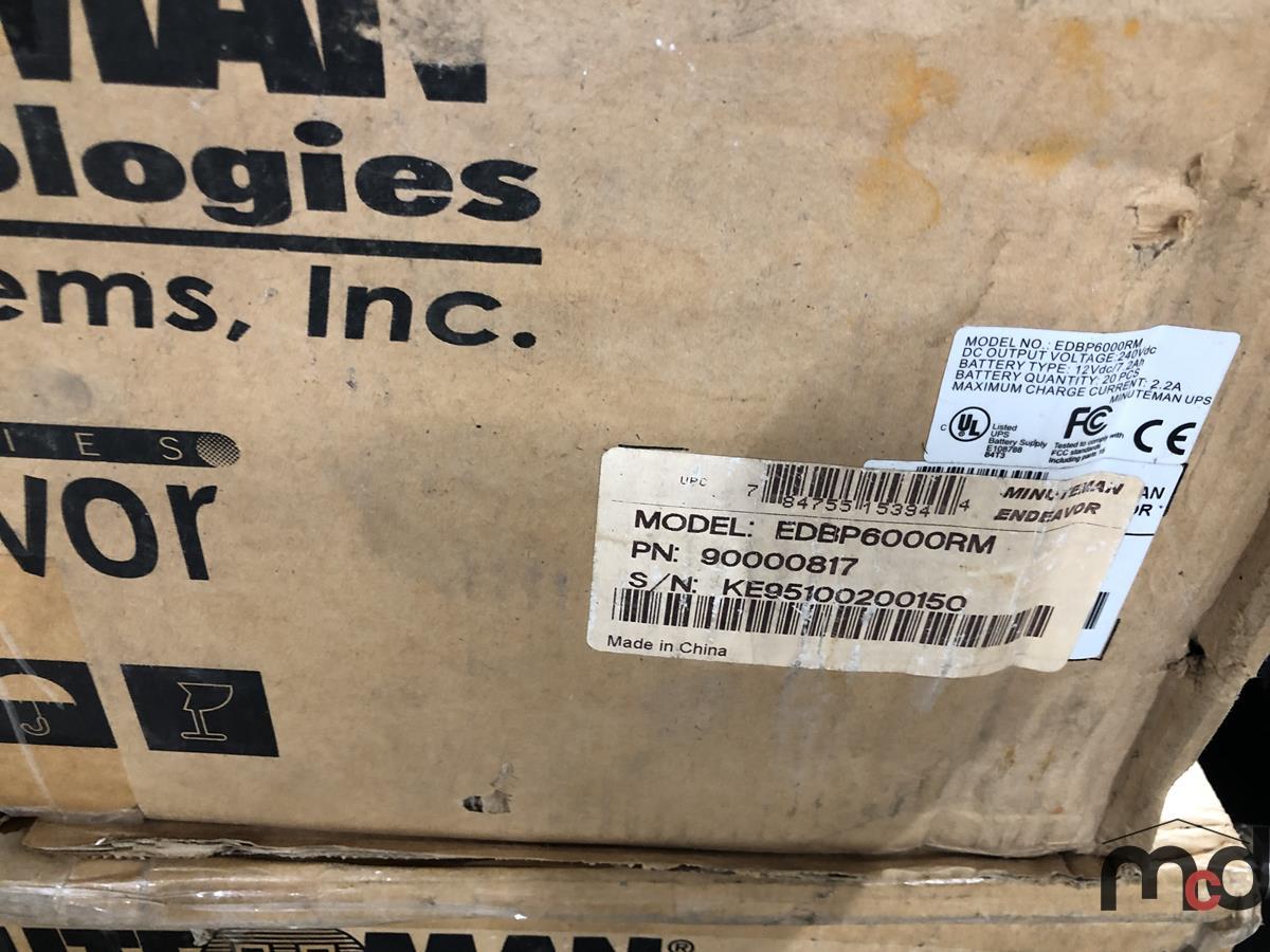 (2) Minute Man UPS & More