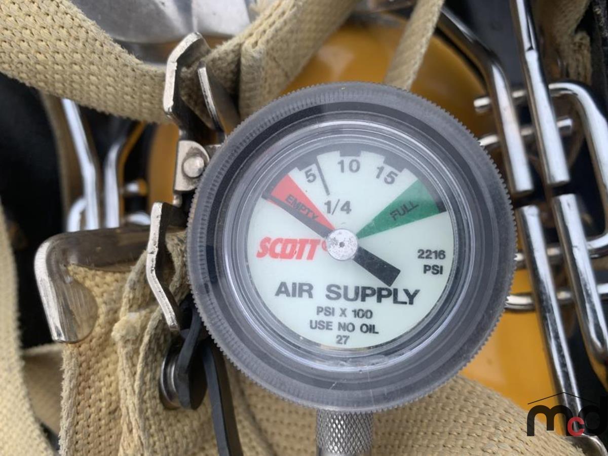 (4) Packs of Scott Air Packs