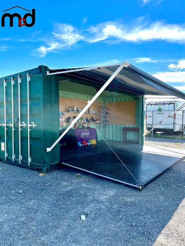 20' Concession Shipping Container