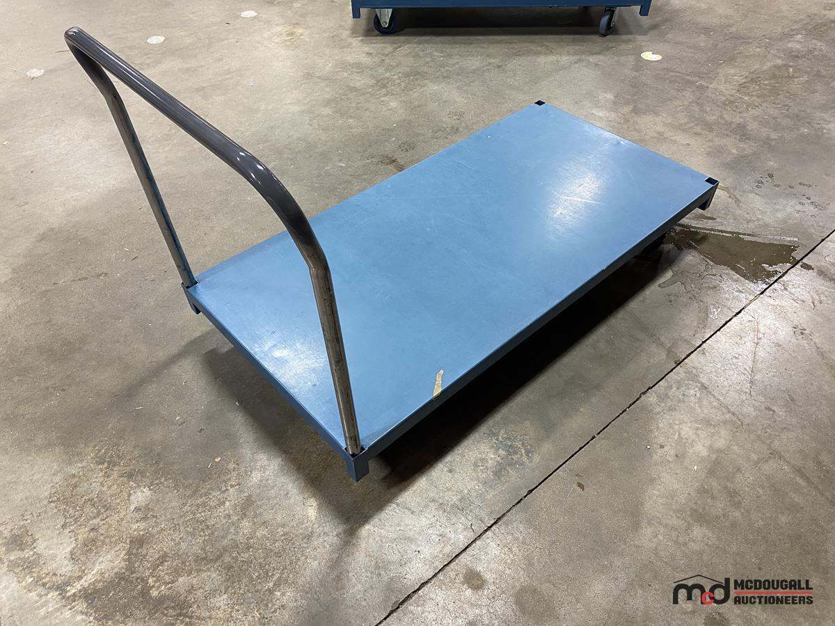 Flat Rolling Steel Cart (60''x30''x36'')