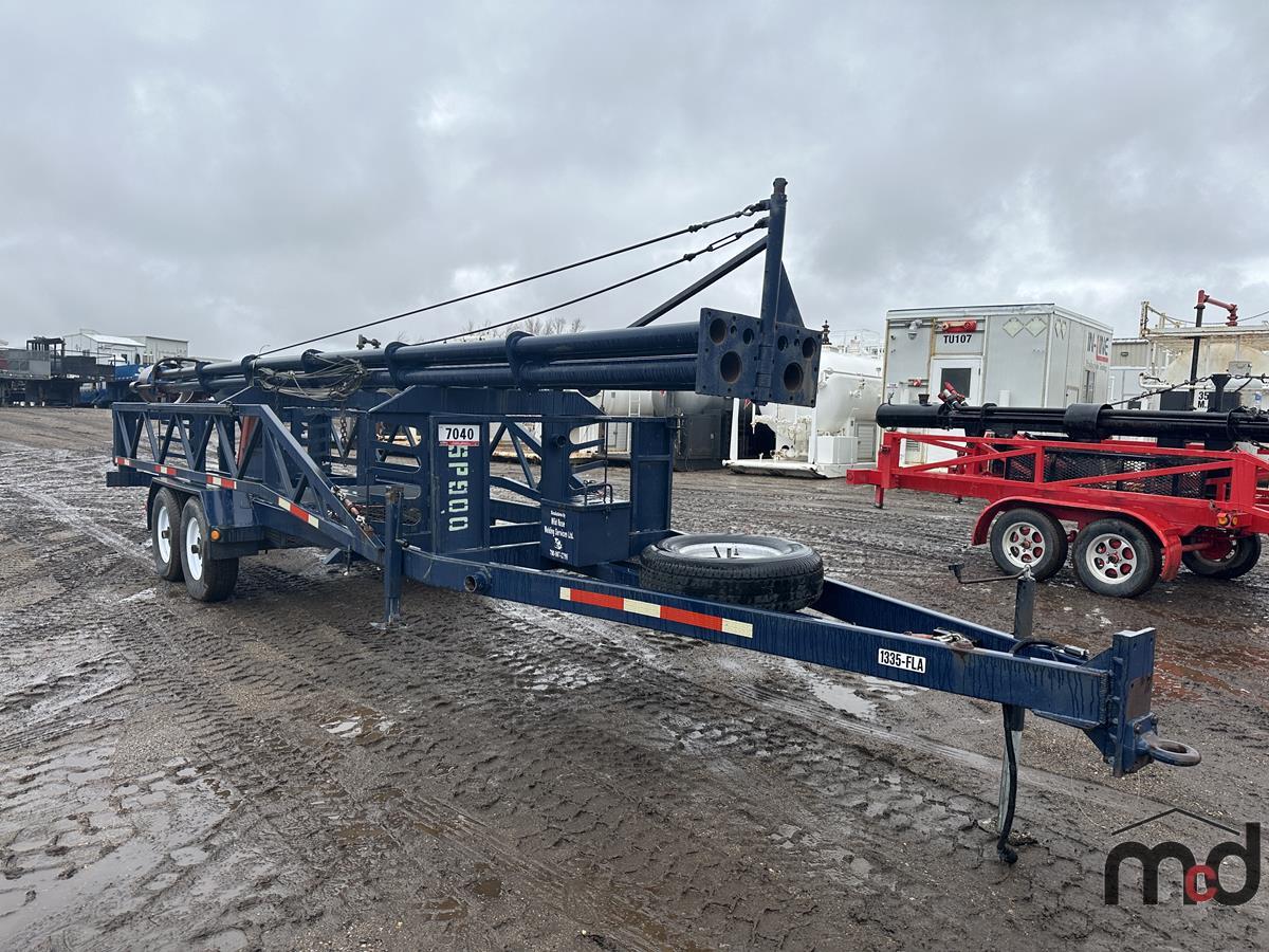 2009 Wildrose 60' 4" T/A Flare Stack Trailer