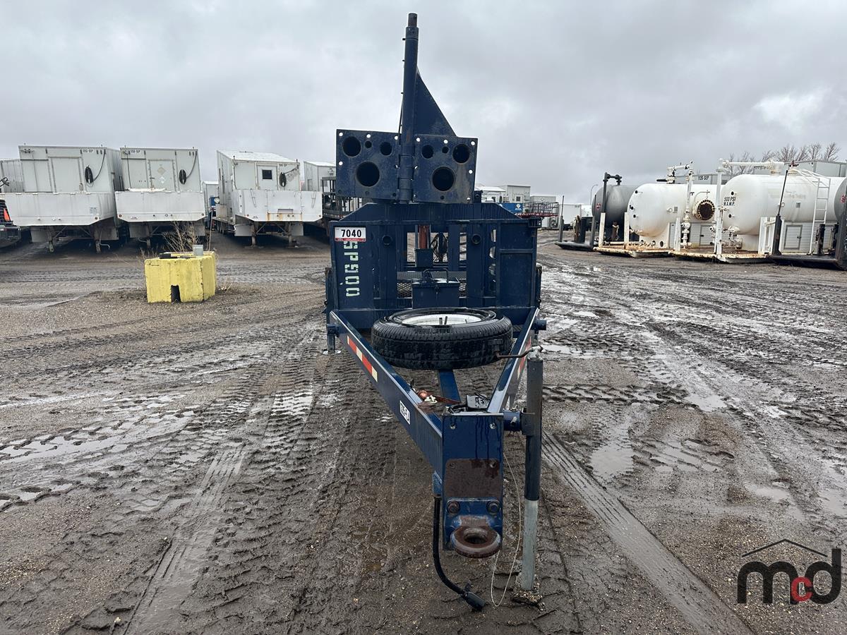 2009 Wildrose 60' 4" T/A Flare Stack Trailer