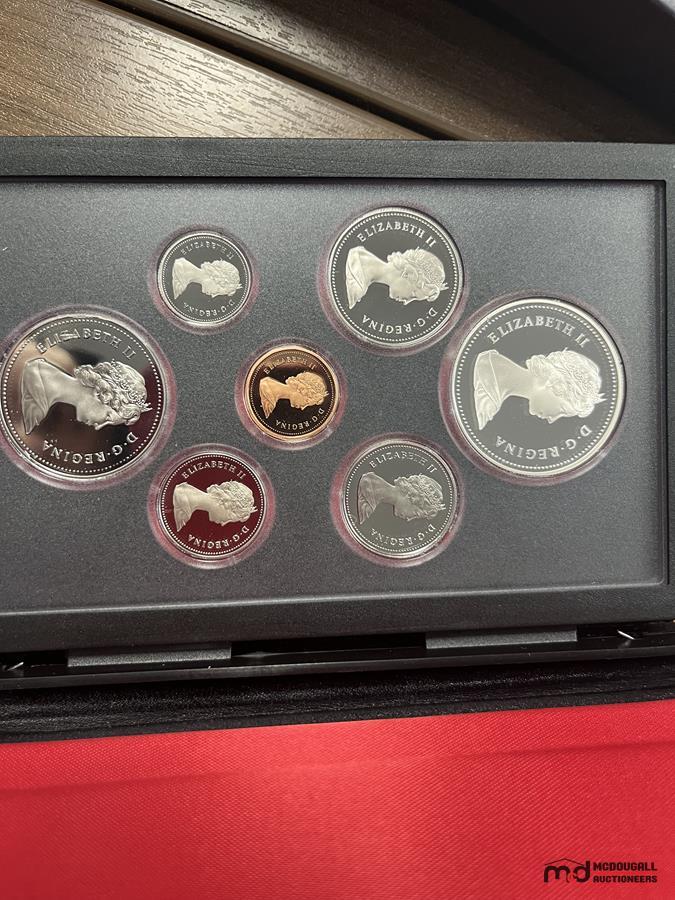 Royal Canadian Mint 1981, 82, 87 & 92 Proof Year Sets & 1974 Prestige Set