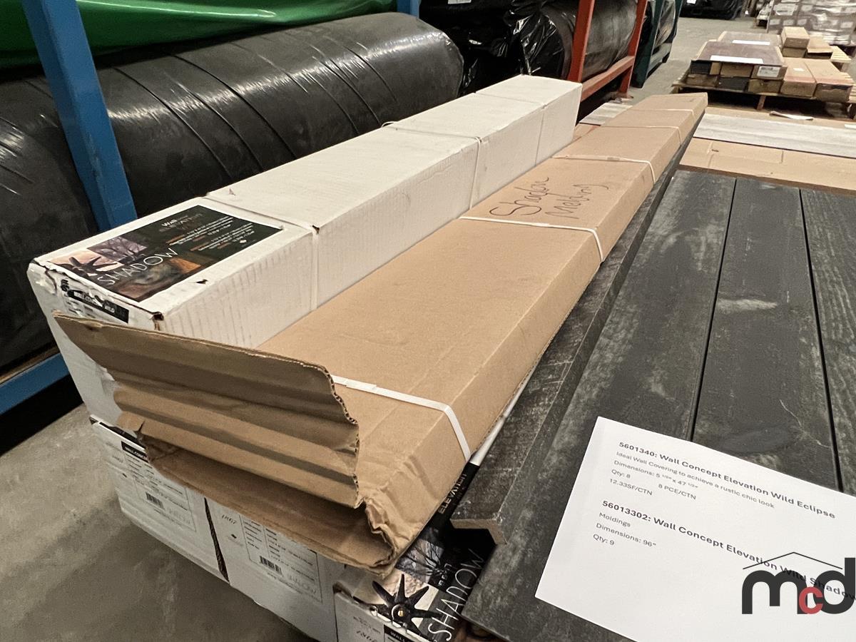 Pallet of Wall Concept Planks