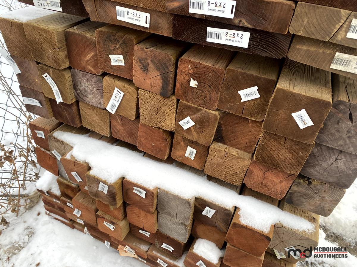 Assorted Treated Cull Lumber