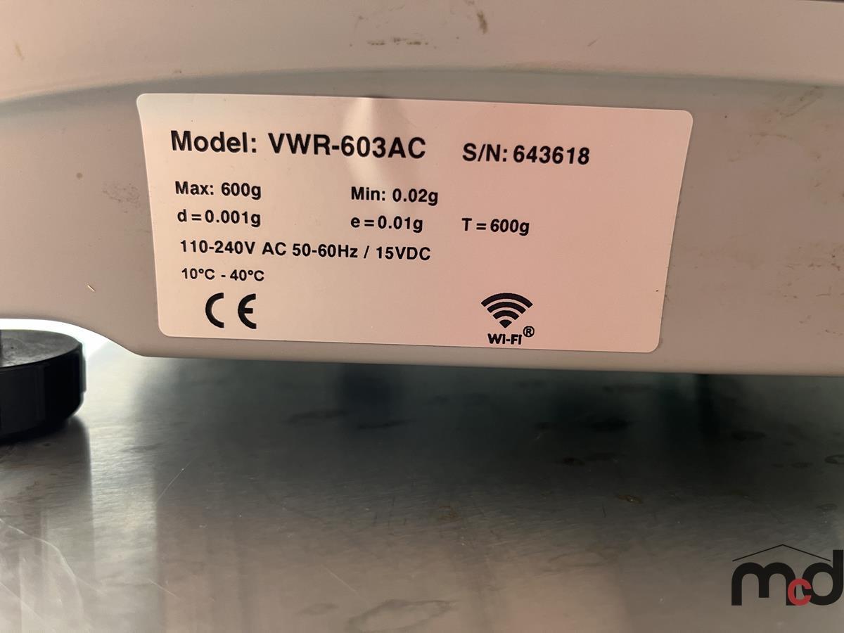 VWR-603AC Analytical Balance