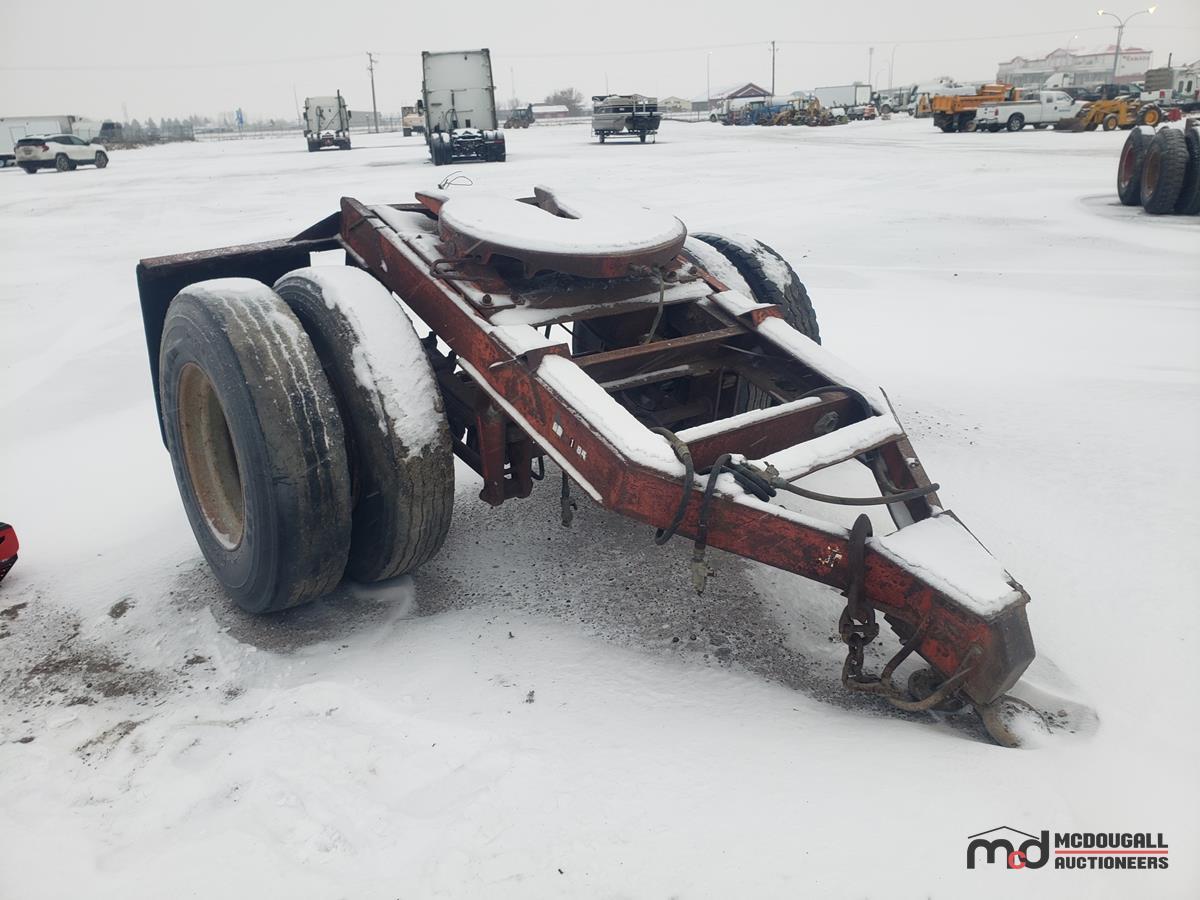 Converter Dolly for 5th Wheel Semi Trailer