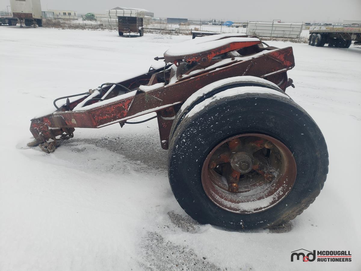 Converter Dolly for 5th Wheel Semi Trailer