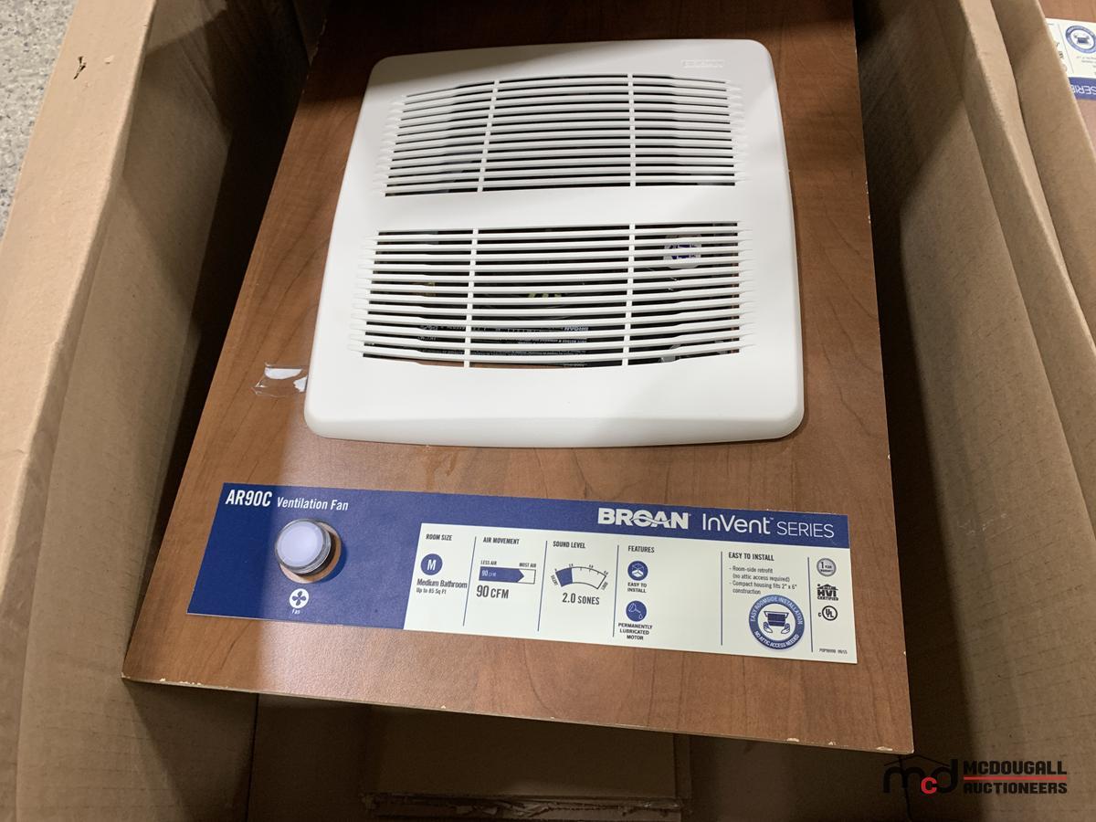 (2) Ventilation Fan Displays