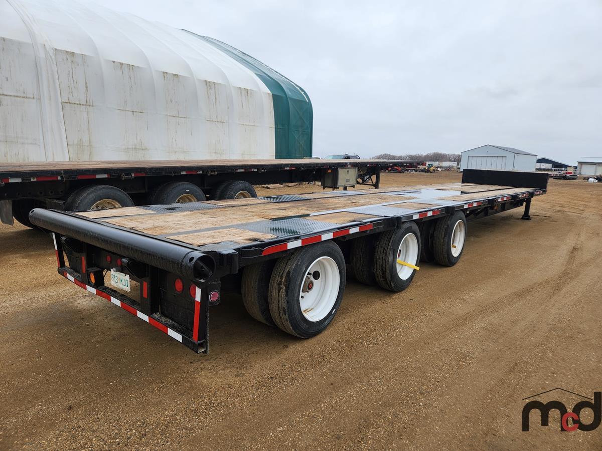 2002 Manac 53' Step Deck Tridem Equipment Trailer