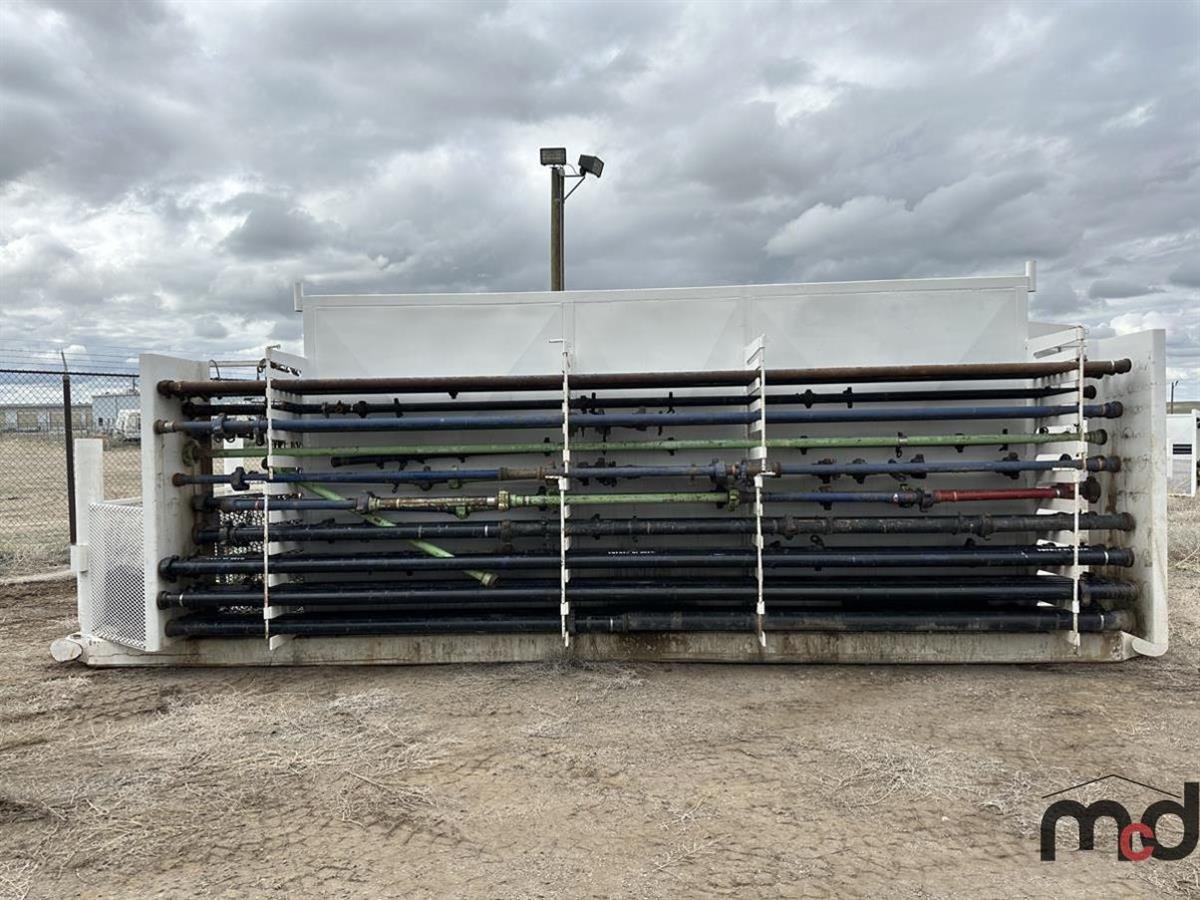 10x24 Skid Mounted Pipe Shack