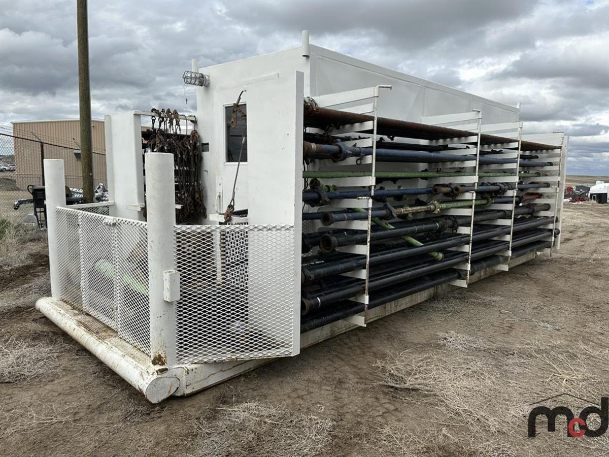 10x24 Skid Mounted Pipe Shack