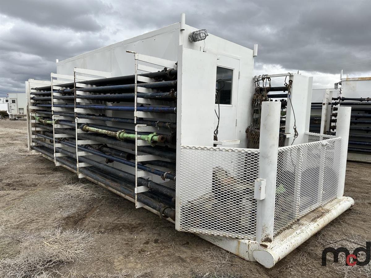 10x24 Skid Mounted Pipe Shack