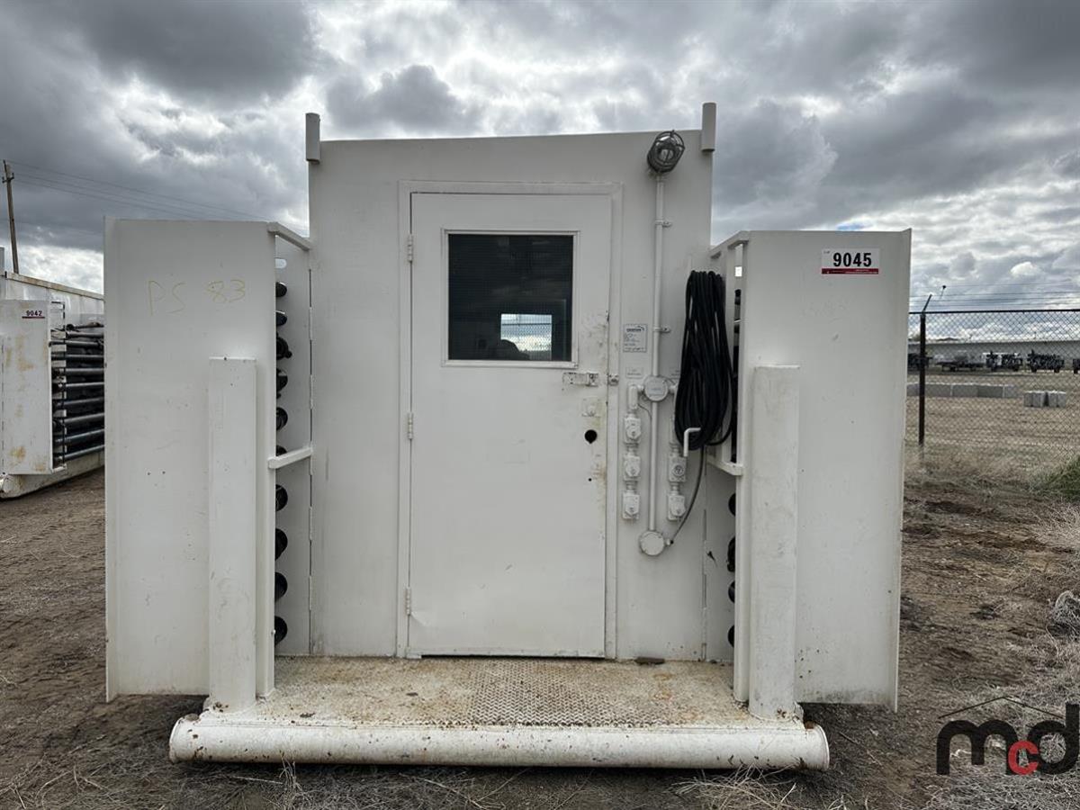 10x24 Skid Mounted Pipe Shack