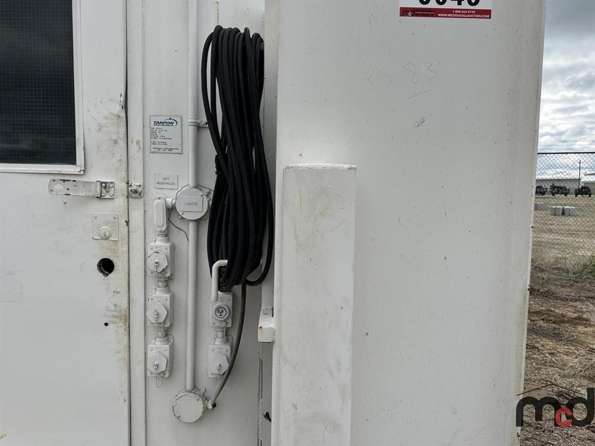 10x24 Skid Mounted Pipe Shack