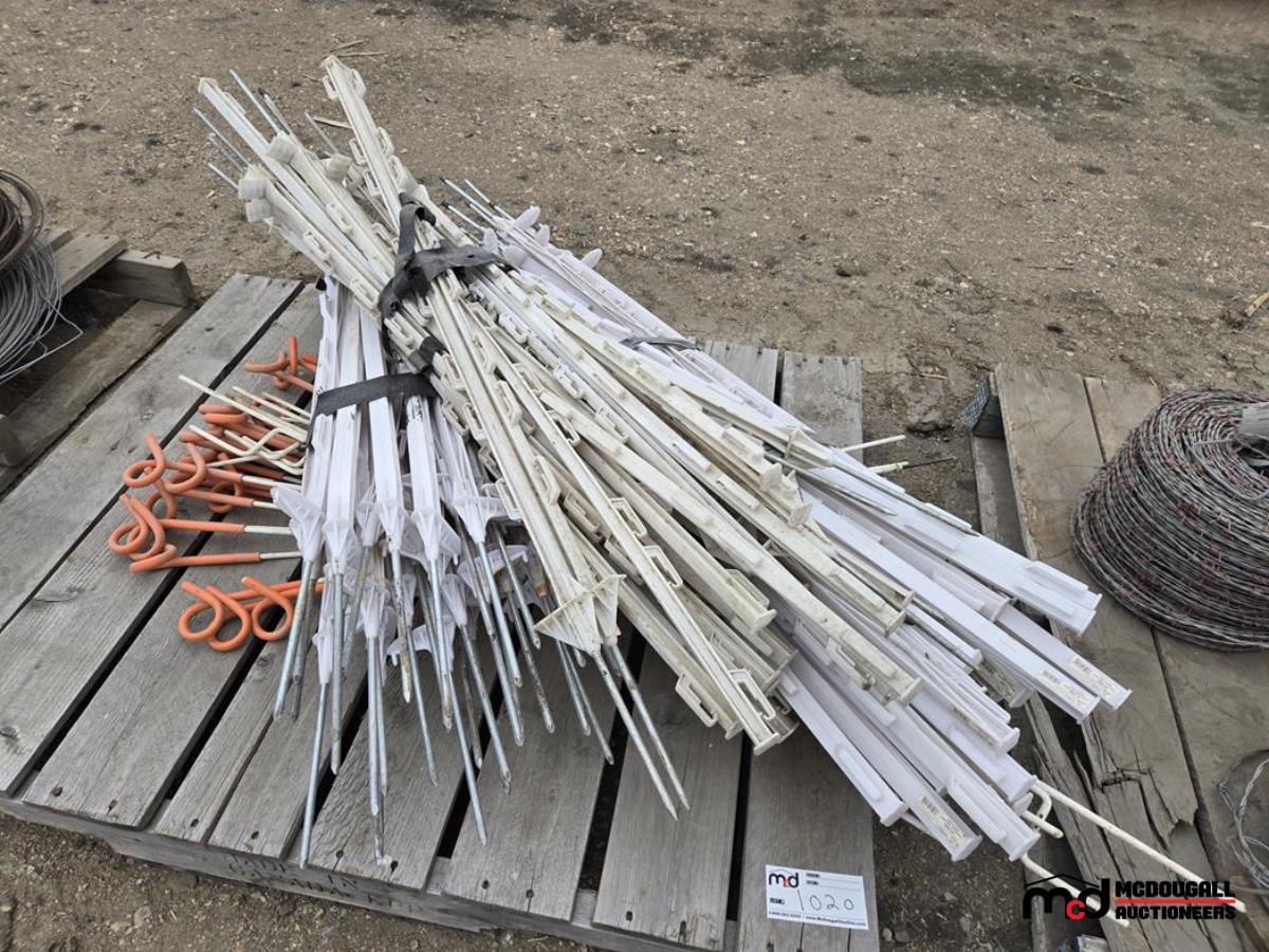 Pallet of Assorted Fence Post