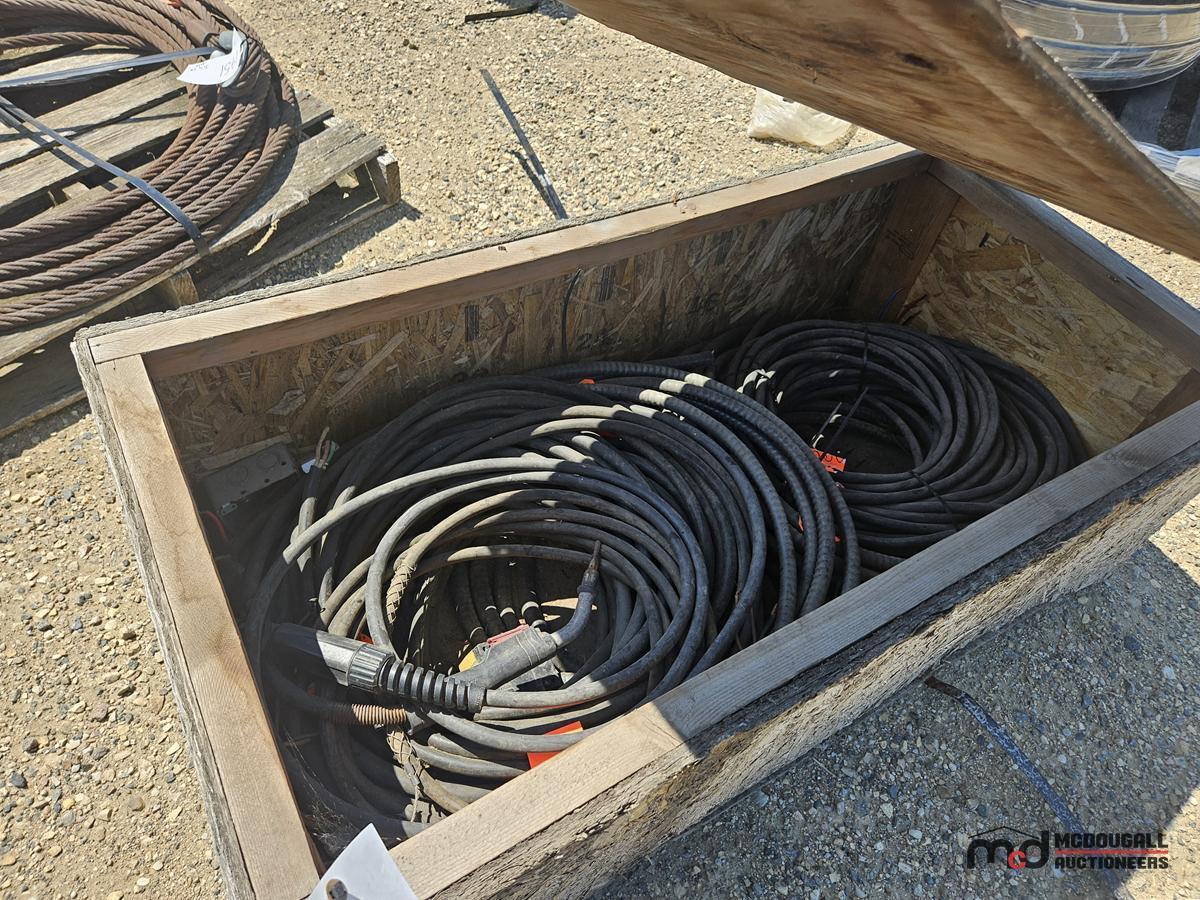 Crate of Electrical Wiring