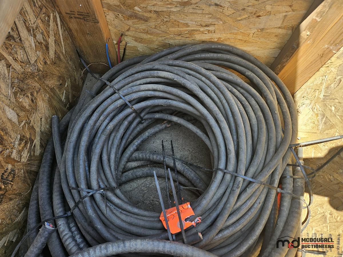 Crate of Electrical Wiring