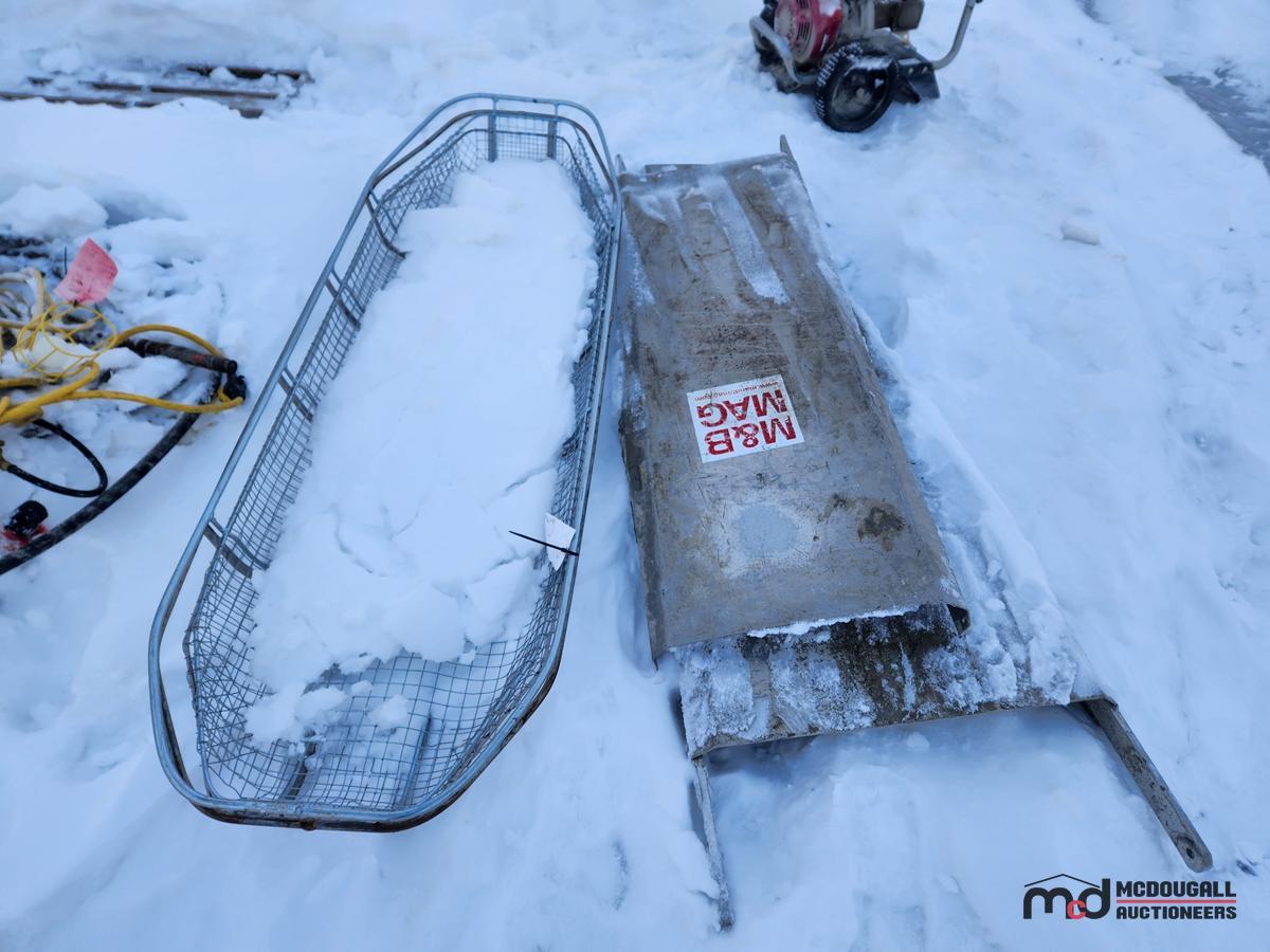 Metal Trays and Side Discharge Chute