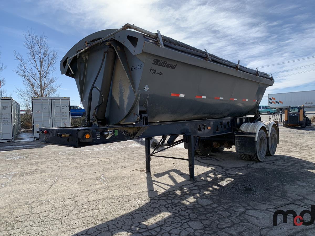 2007 Midland G605 Super B Side Dump Trailer