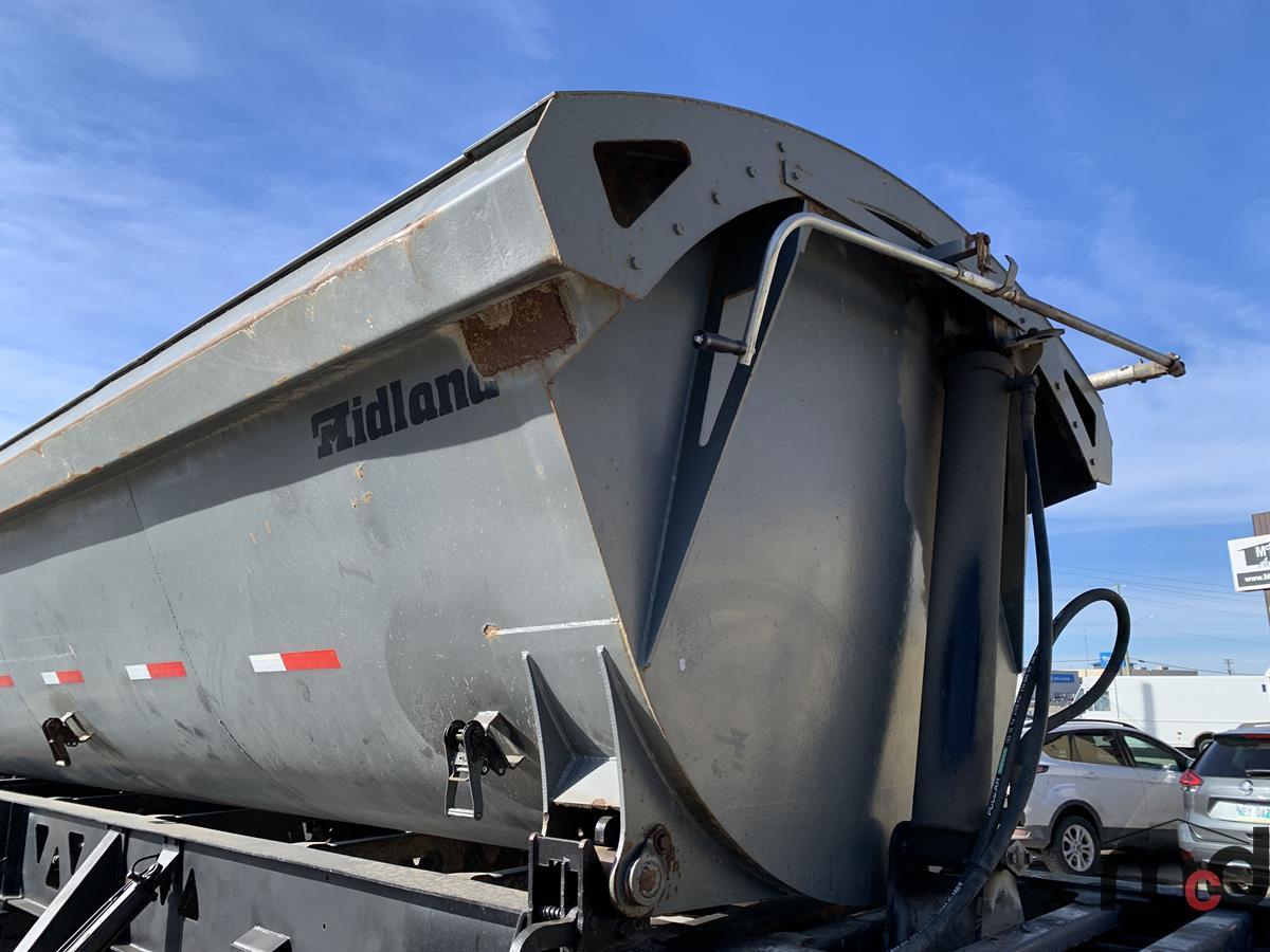 2007 Midland G605 Super B Side Dump Trailer