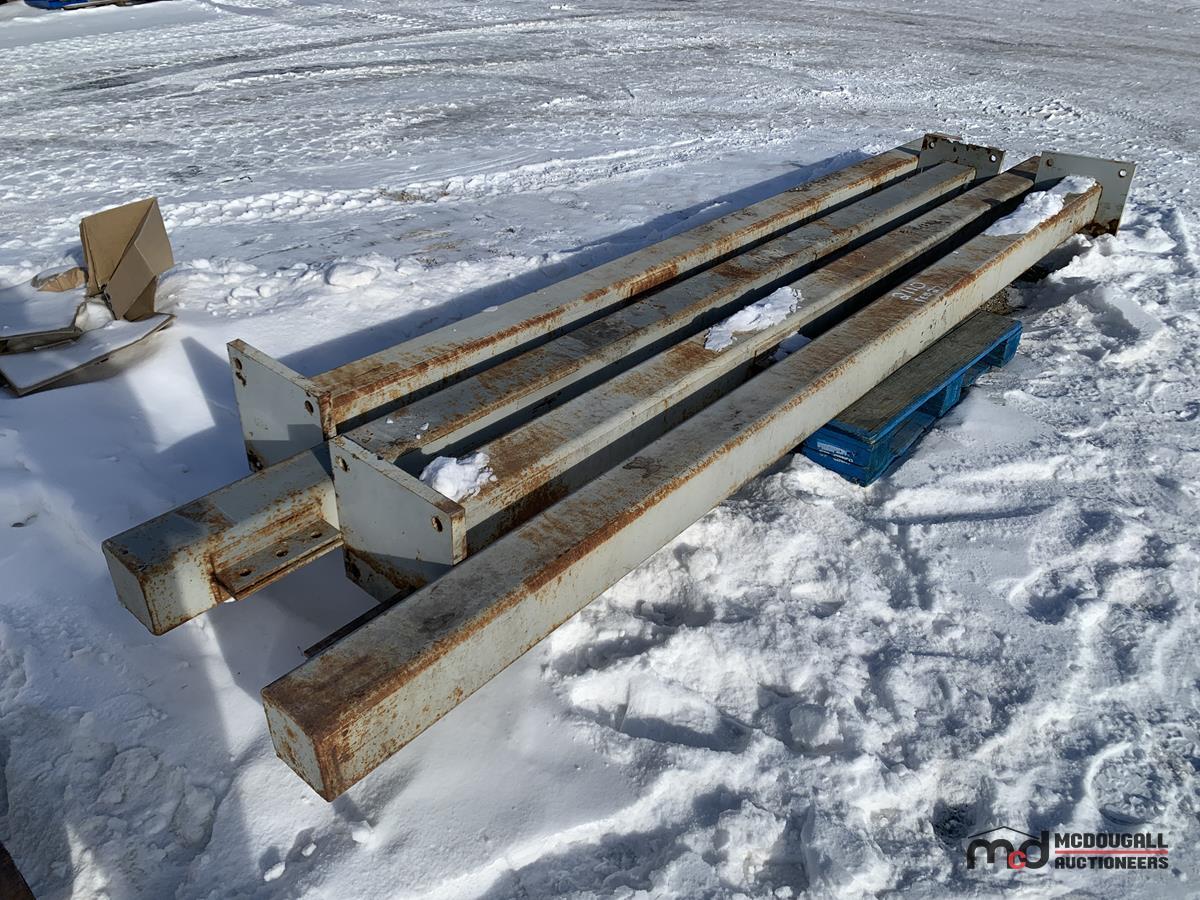 (4) 12'2'' Steel Posts