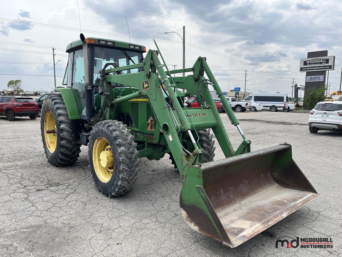 1997 John Deere 7210 Tractor w/ Front End Loader