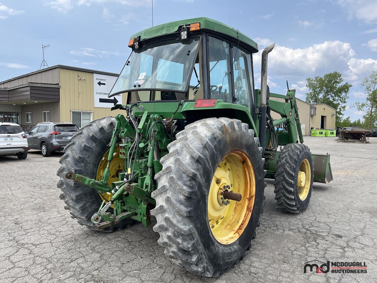 1997 John Deere 7210 Tractor w/ Front End Loader