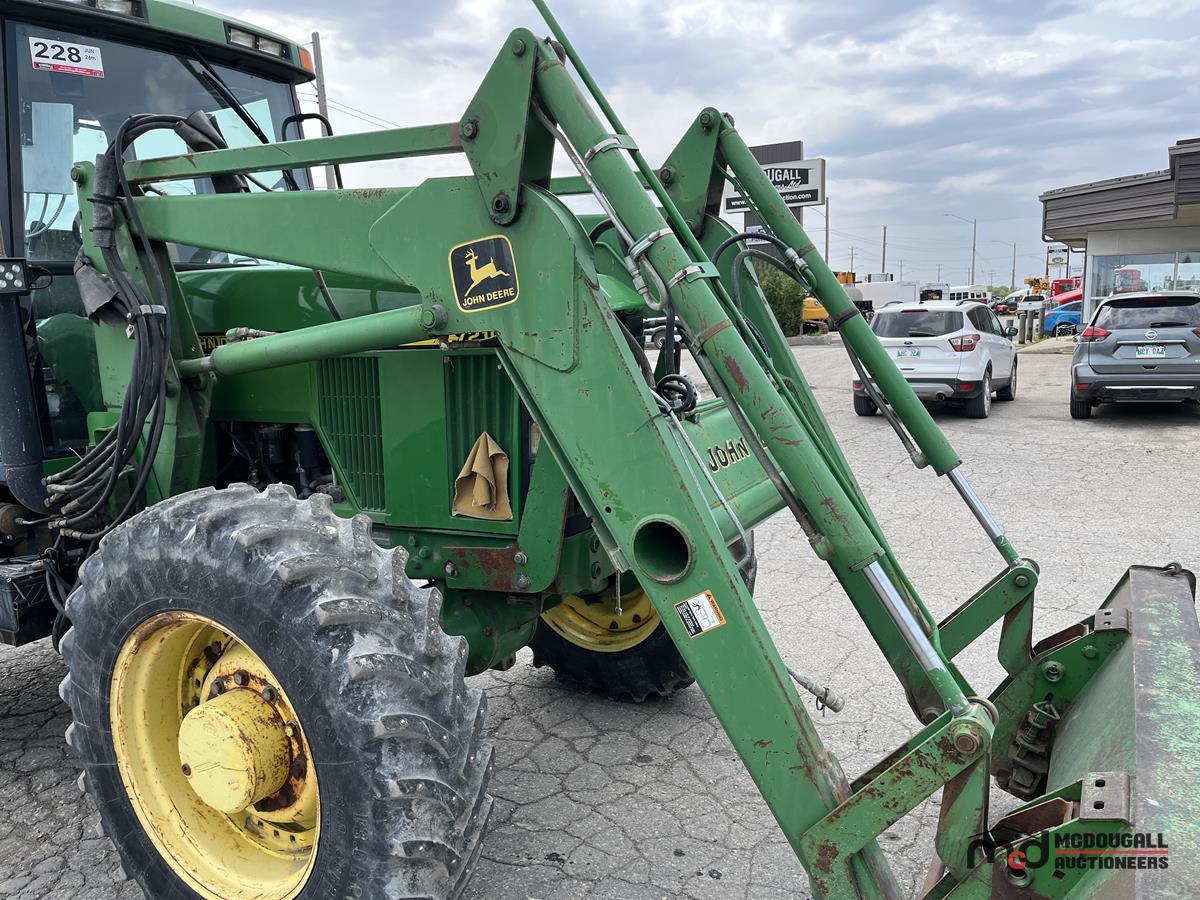 1997 John Deere 7210 Tractor w/ Front End Loader