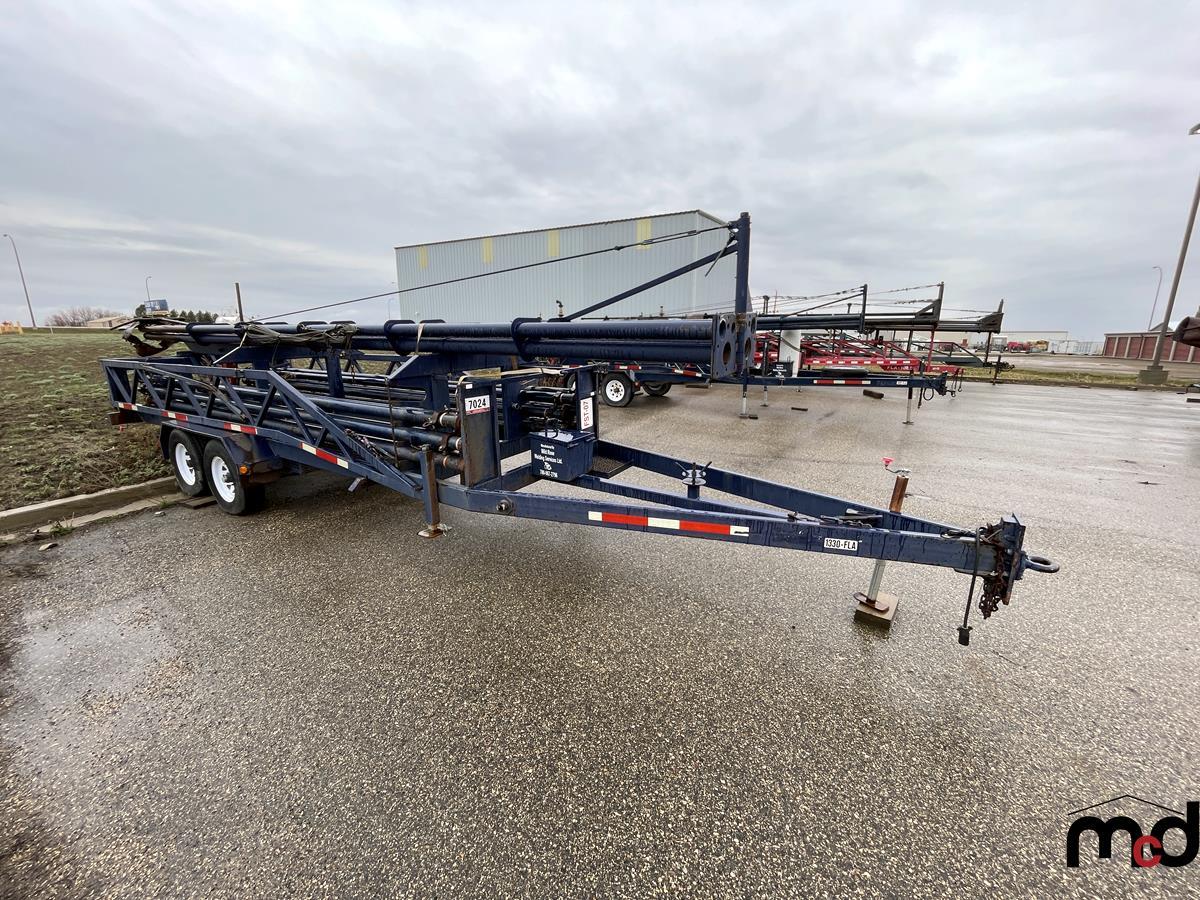 2010 Homebuilt 60' T/A Flare Stack Trailer