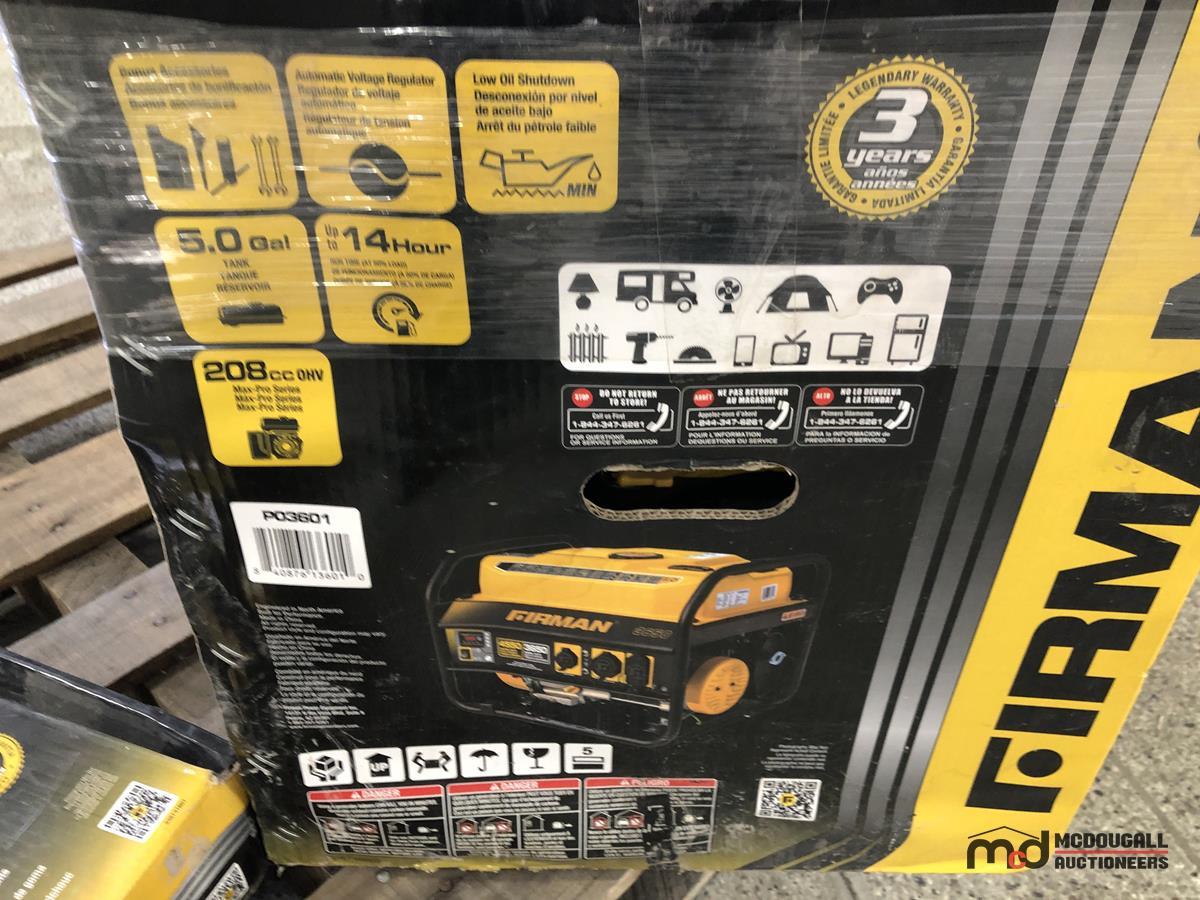 Firman Generator, Cover and Wheel Set