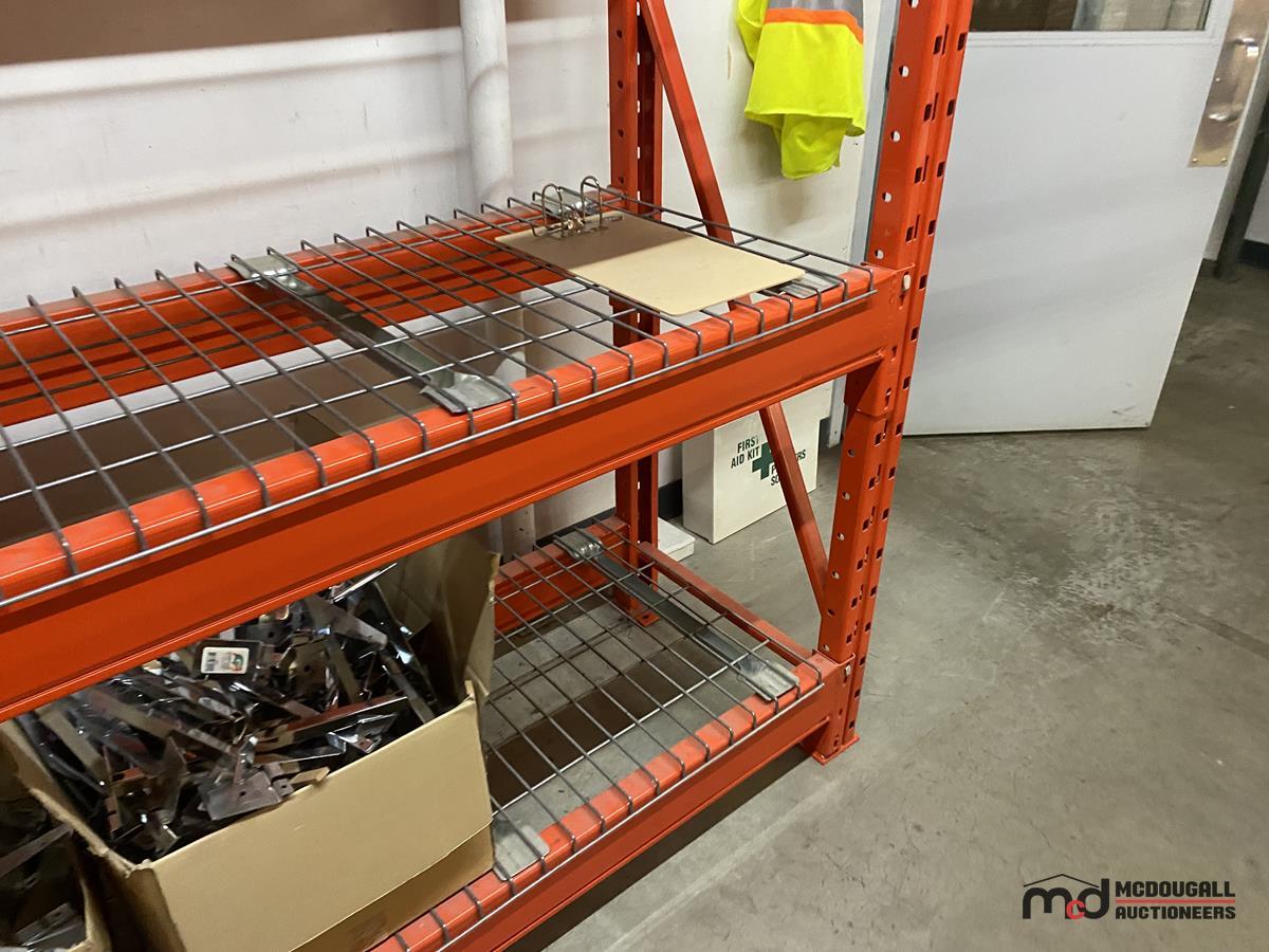 (2) Sections of Pallet Racking (Contents Not Included)