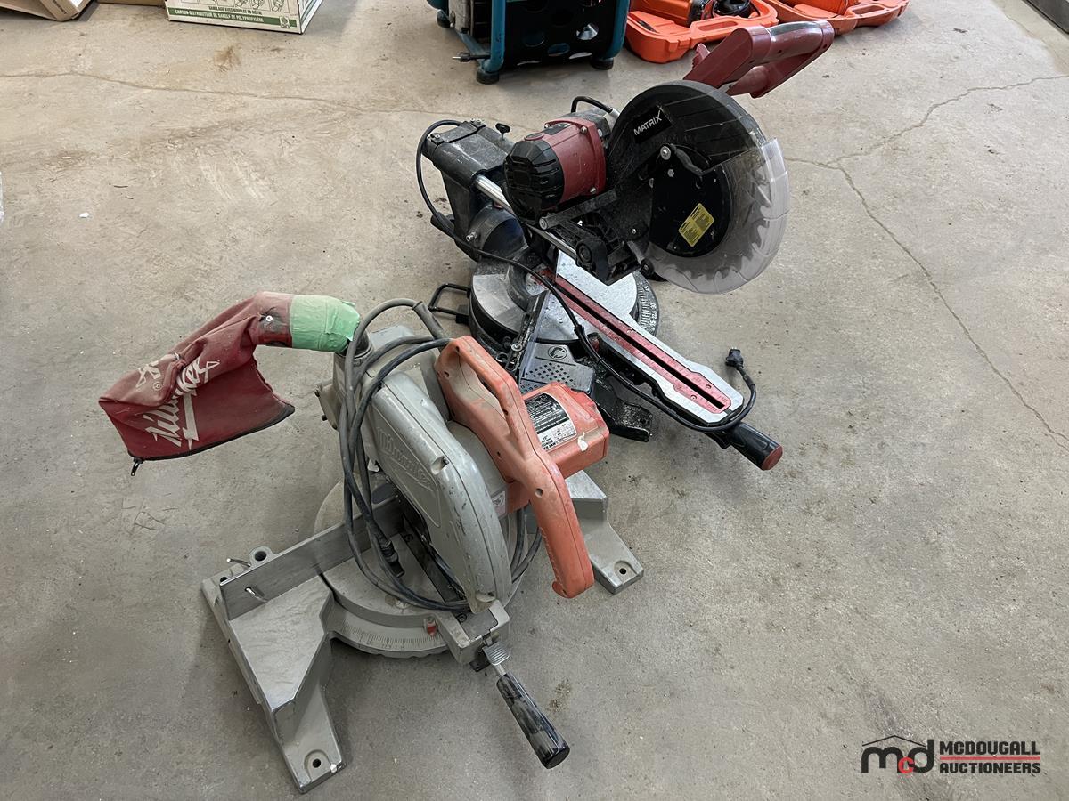 Milwaukee & Matrix Chop Saw