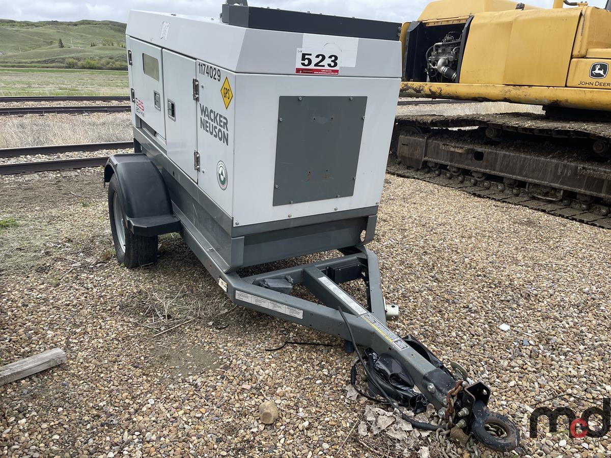 Wacker Neuson G25 Generator Trailer