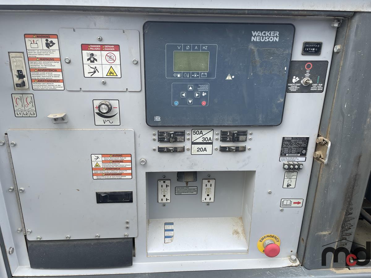 Wacker Neuson G25 Generator Trailer