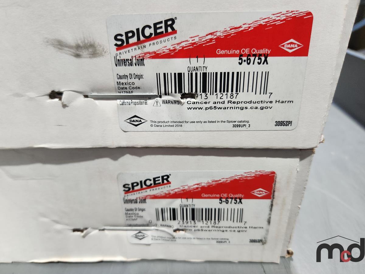 (5) Spicer 5-675X Universal Joint