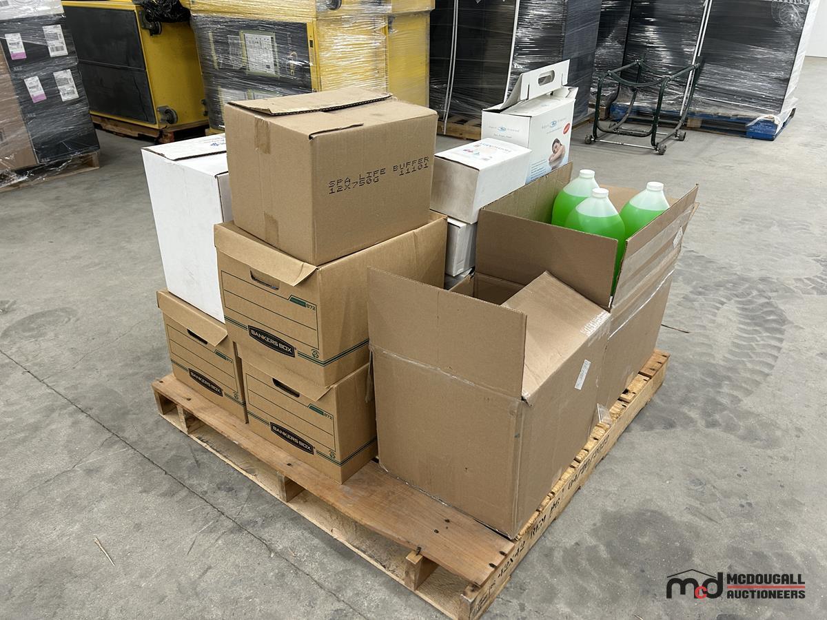 Pallet of Chemicals and More