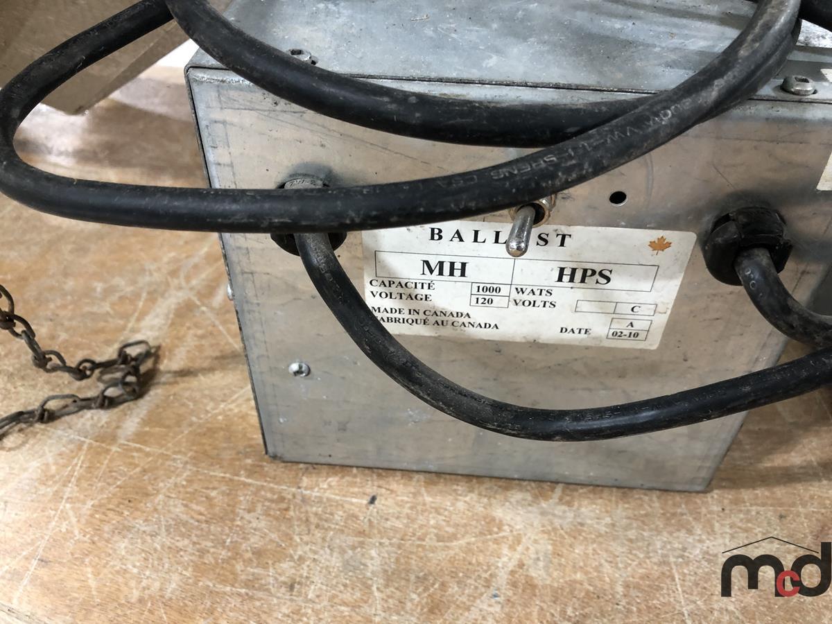 (4) High Intensity Remote Ballasts