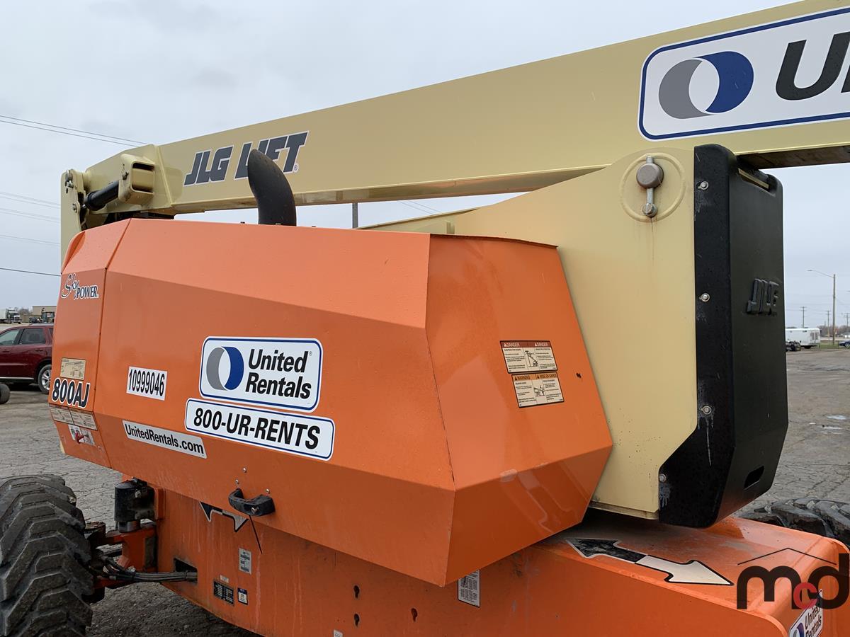 2019 JLG 800AJ 80' Boom Lift