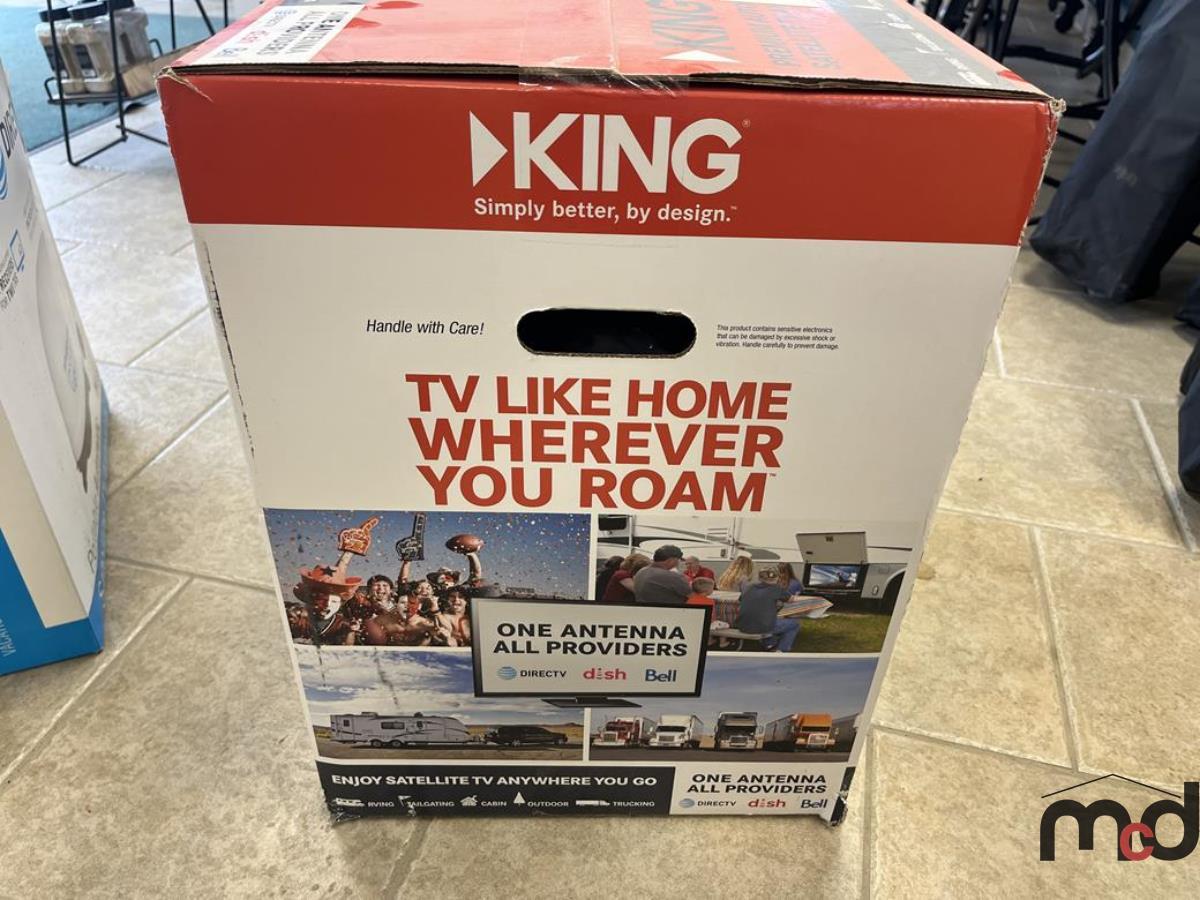 King One Pro All-In-One Satellite TV Antenna