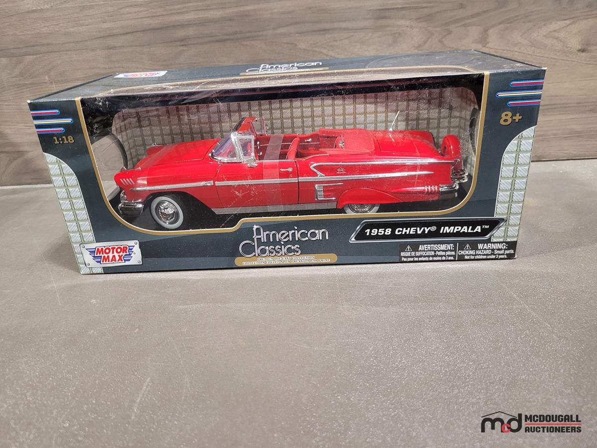 1958 Chevrolet Impala Toy Car in Box