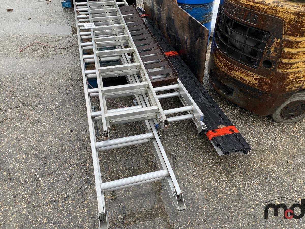 Aluminum Ladders, Ramp, Rain Barrel and More