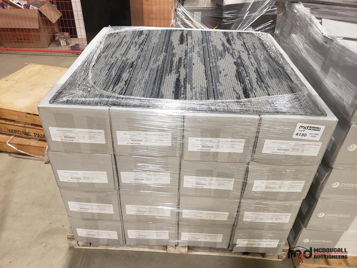 Pallet of Carpet Tile (Approx: 861 sq. ft)