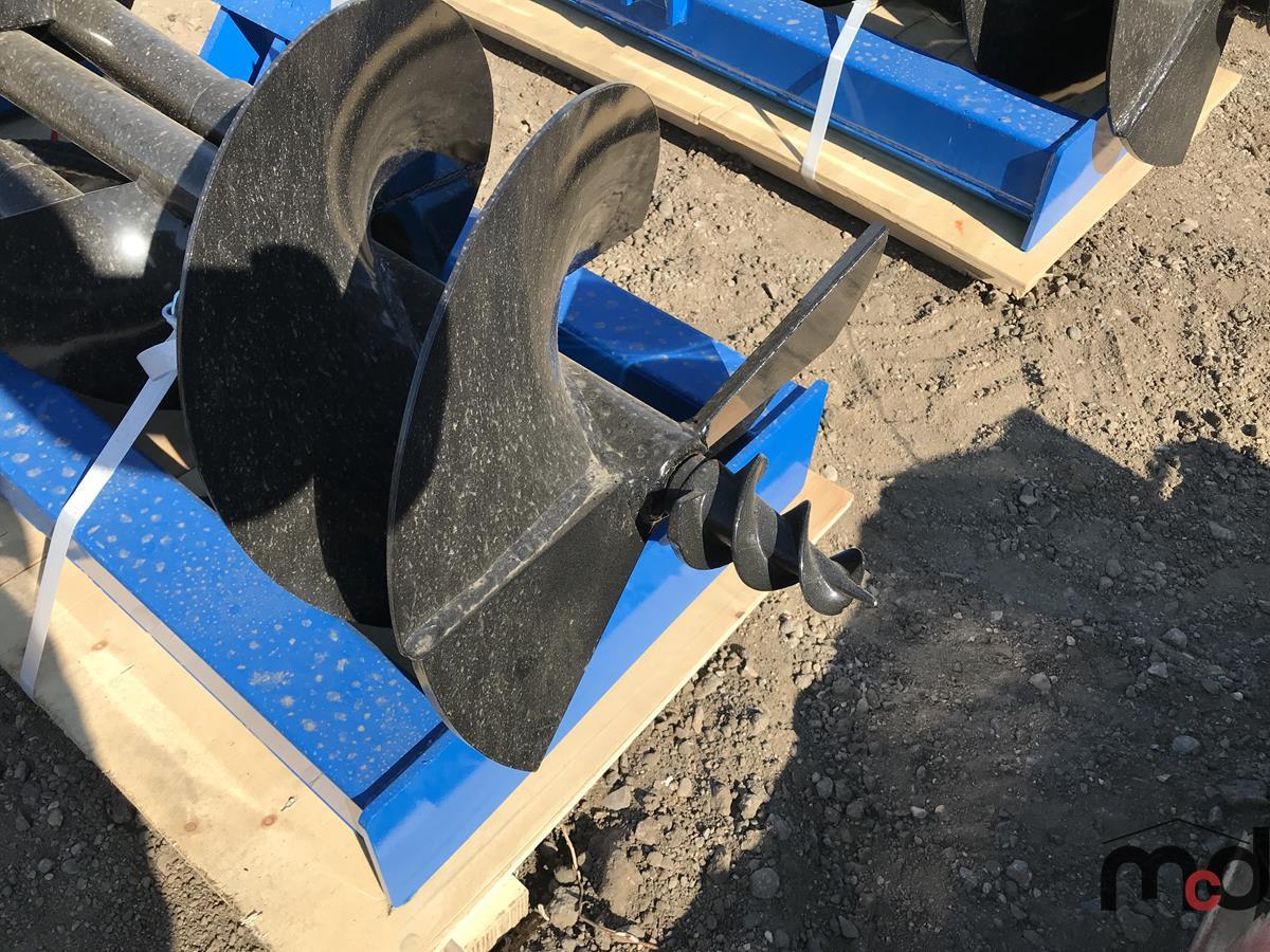 2024 GIYI Skid Steer Loader Auger and Extra Rod