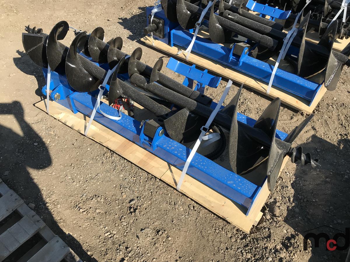 2024 GIYI Skid Steer Loader Auger and Extra Rod