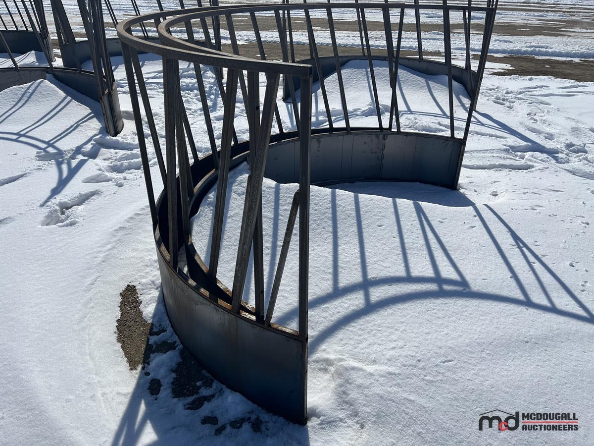 Round Livestock Bale Feeder