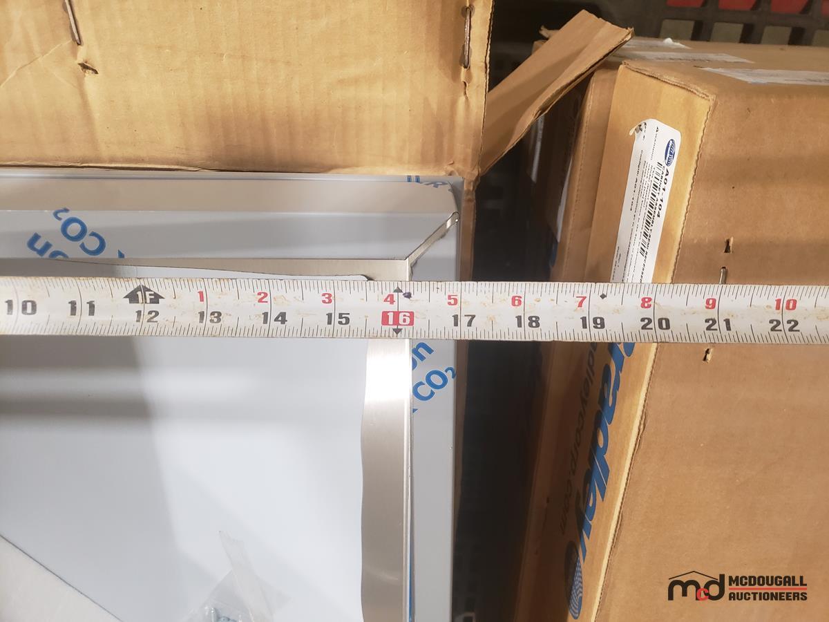 (3) Assembly Semi Recessed Cabinets